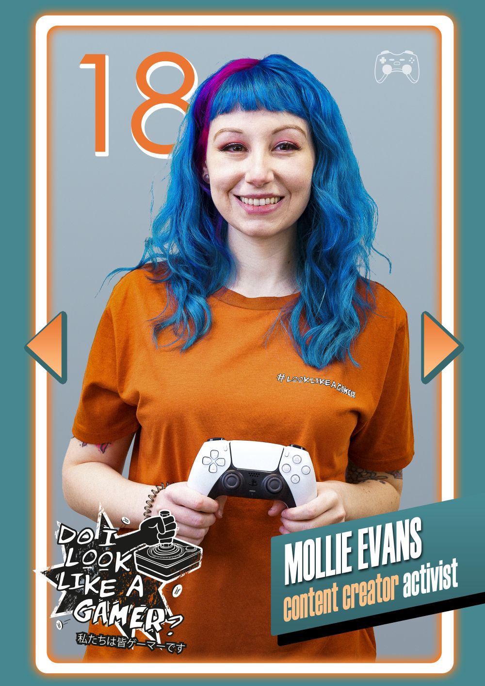 "Do I Look Like A Gamer?" Representation Campaign Meet The 40 - "Do I ...